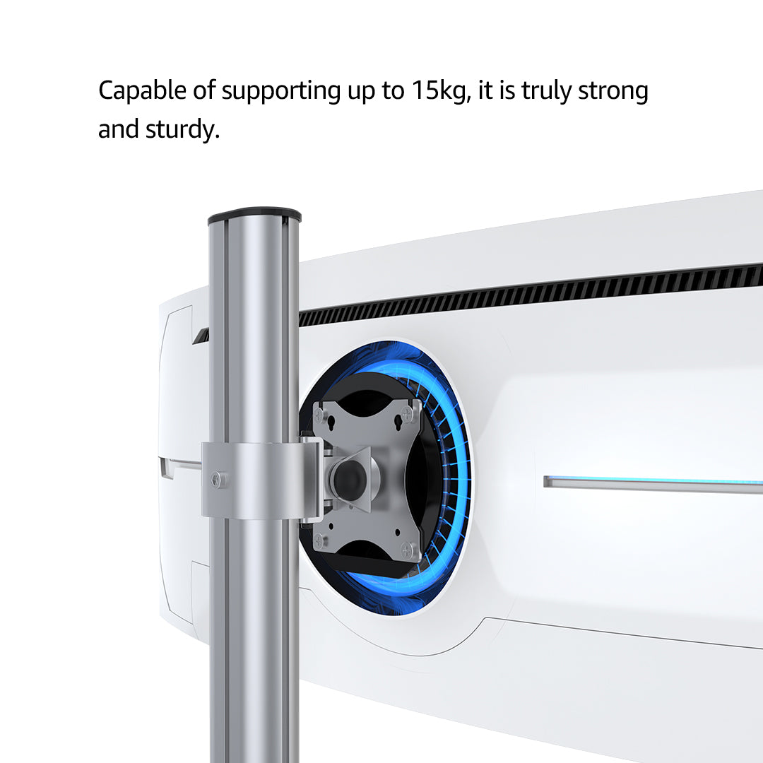 BEWISER Triple Heavy Duty Monitor Stand - Vertical Heavy Duty Monitor